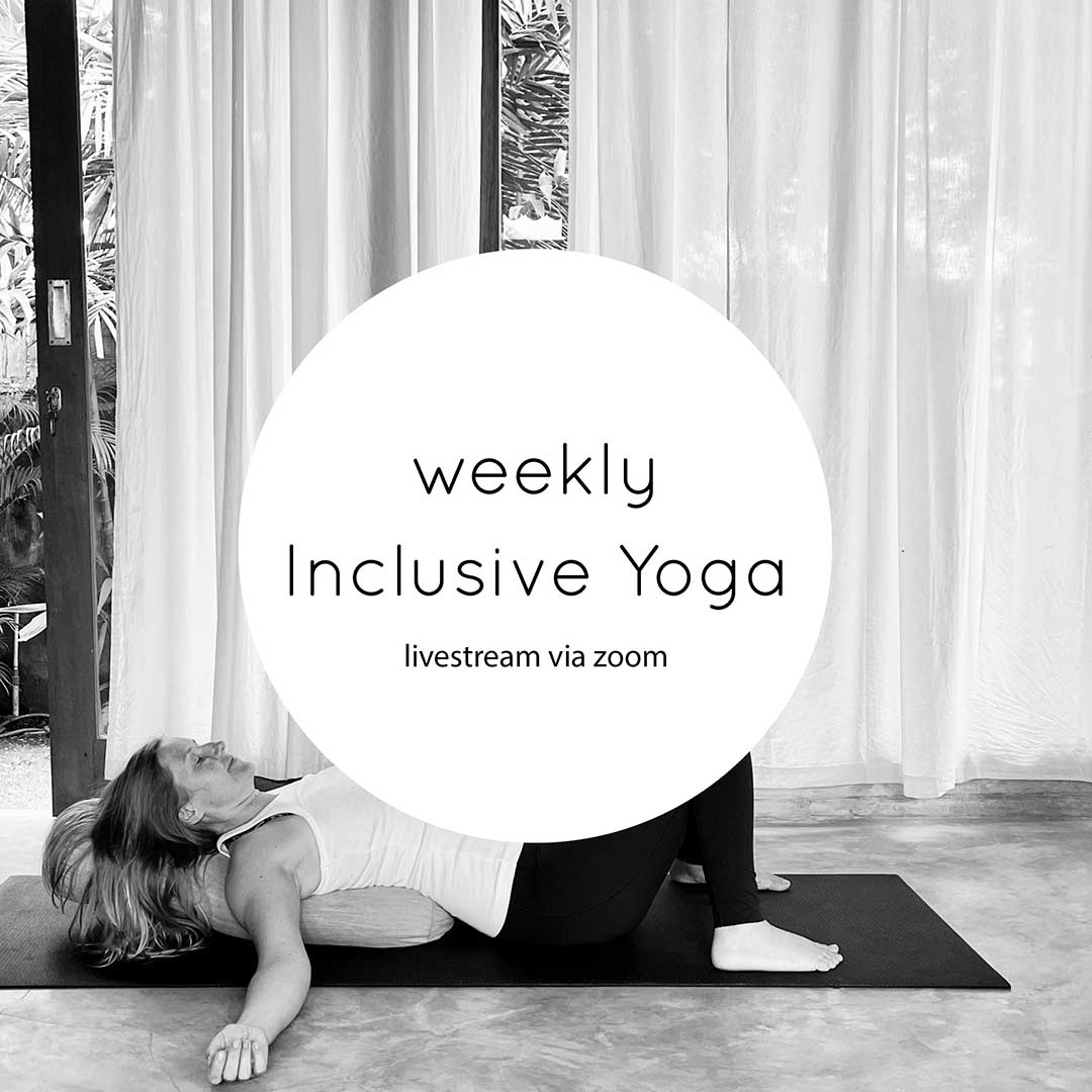 Online Inklusives Yoga - Livestreams immer Samstags via zoom